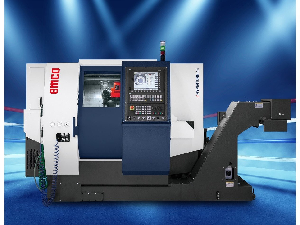 Centro de alto rendimiento CNC HYPERTURN 45 - EMCO GmbH